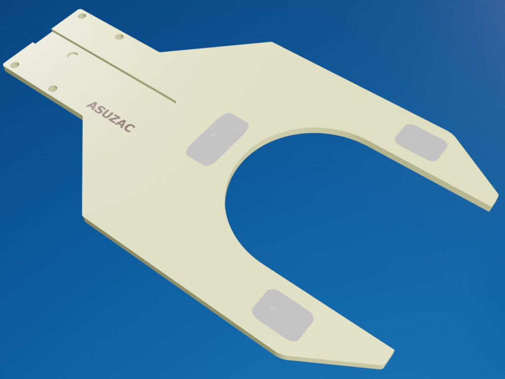 Porous embedded transfer End Effector / Handling Arm for 8-inch wafer ...